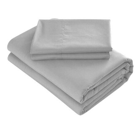 T-300 - Queen Flat White Sheets 90x110 - Dade Towel Company